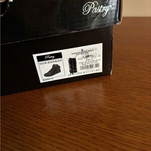 Pastry | Shoes | Pastry High Top Dance Sneaker Black On Black New In ...